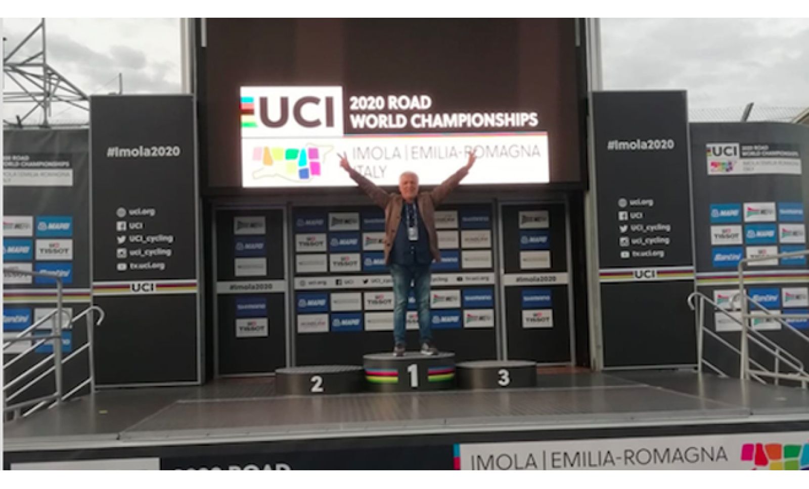 IMOLA, IVANO FANINI E' TORNATO SUL LUOGO... DEL TRIONFO