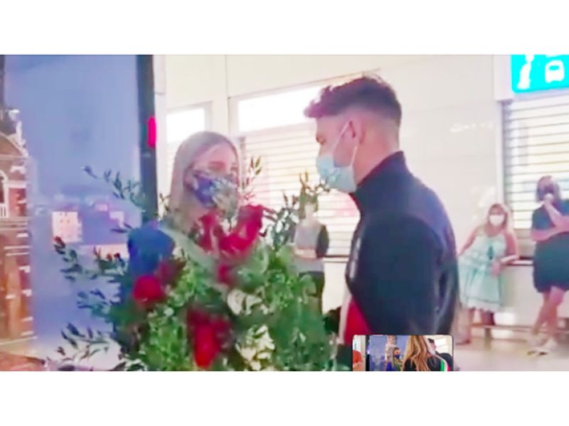 FRANCESCO LAMON È TORNATO, CHE ACCOGLIENZA A VENEZIA! VIDEO