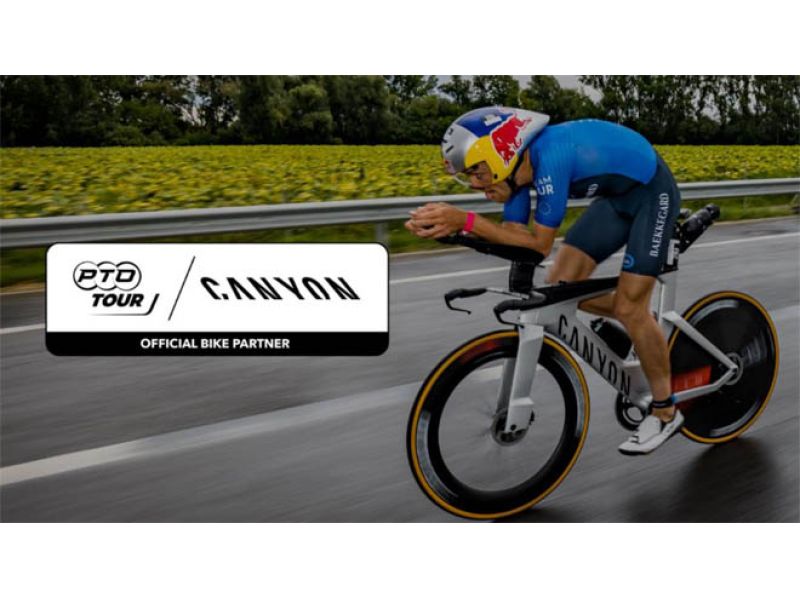 CANYON E' OFFICIAL BIKE PARTNER DELLA NUOVA SERIE TRIATHLON PRO TOUR