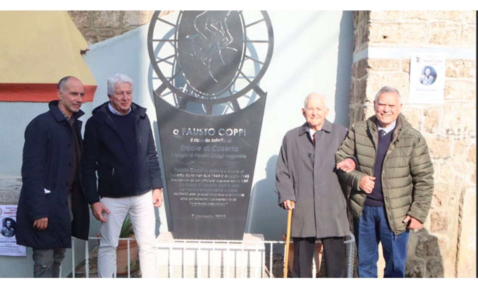 ERCOLE DI CASERTA, CERIMONIA CON FAUSTO COPPI SEMPRE NEL CUORE. GALLERY