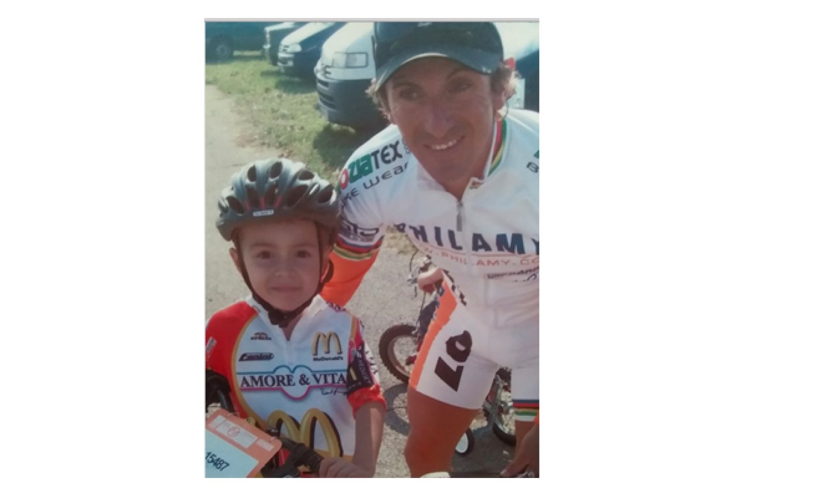 IVANO FANINI, LENNY MARTINEZ E QUELLA MAGLIETTA DI AMORE&VITA... GALLERY