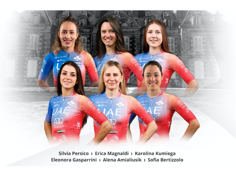 UAE FA ROTTA A PLOUAY CON SILVIA PERSICO, ERICA MAGNALDI E SOFIA BERTIZZOLO