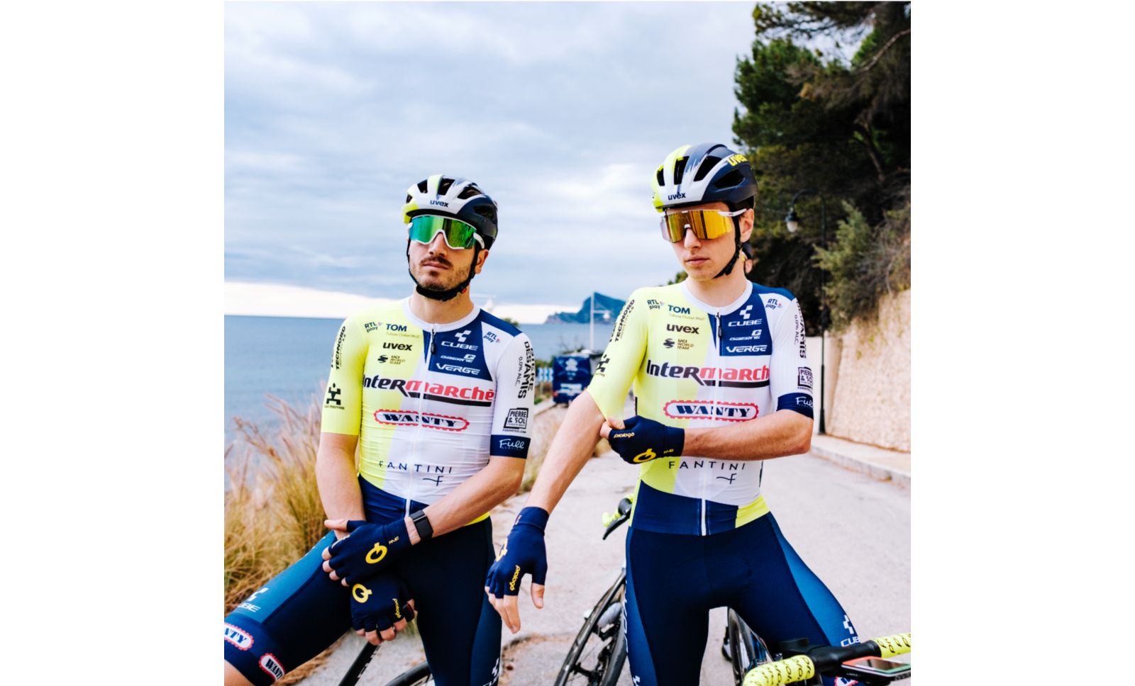 INTERMARCHÉ WANTY. ECCO LA MAGLIA 2024 CON IL LOGO FANTINI IN EVIDENZA