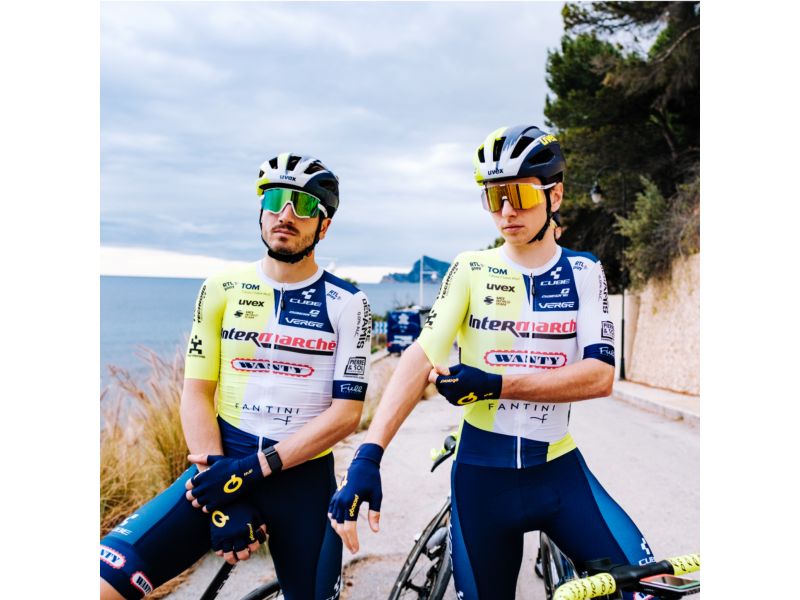 INTERMARCHÉ WANTY. ECCO LA MAGLIA 2024 CON IL LOGO FANTINI IN EVIDENZA