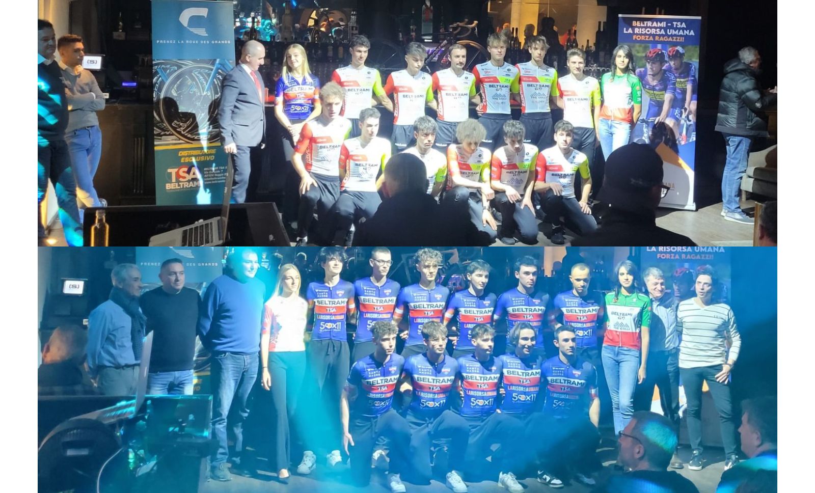 UNA BELTRAMI "STRADA E STERRATI" PRESENTA IL TEAM CONTINENTAL E LA RINNOVATA U23 COL VC REGGIO