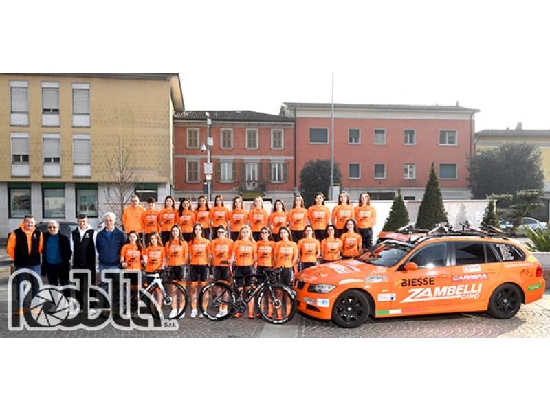 25 APRILE IN SELLA PER LE RAGAZZE DEL TEAM BIESSE CARRERA