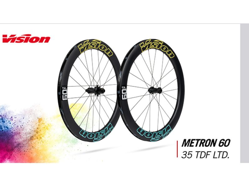 VISION. RUOTE METRON 60 SL IN EDIZIONE LIMITATA PER CELEBRARE IL RECORD ...