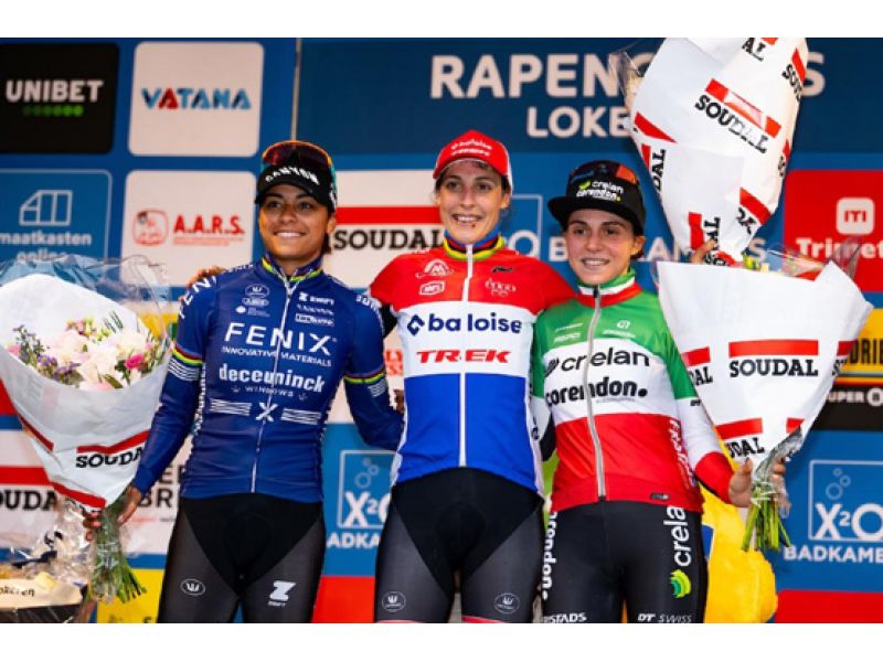 LOKEREN. SARA CASASOLA SALE ANCORA SUL PODIO, E' TERZA AL RAPENCROSS