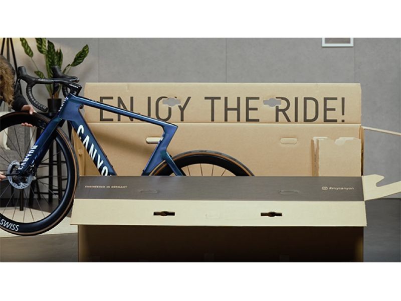 CANYON. BIKE GUARD, A MODERN AND SUSTAINABLE PACKAGING THANKS TO CANOPY