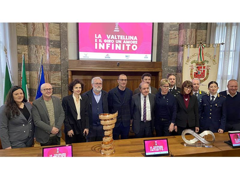 VALTELLINA WELCOMES GIRO D'ITALIA AND THE GREAT CYCLING BY RCS SPORT