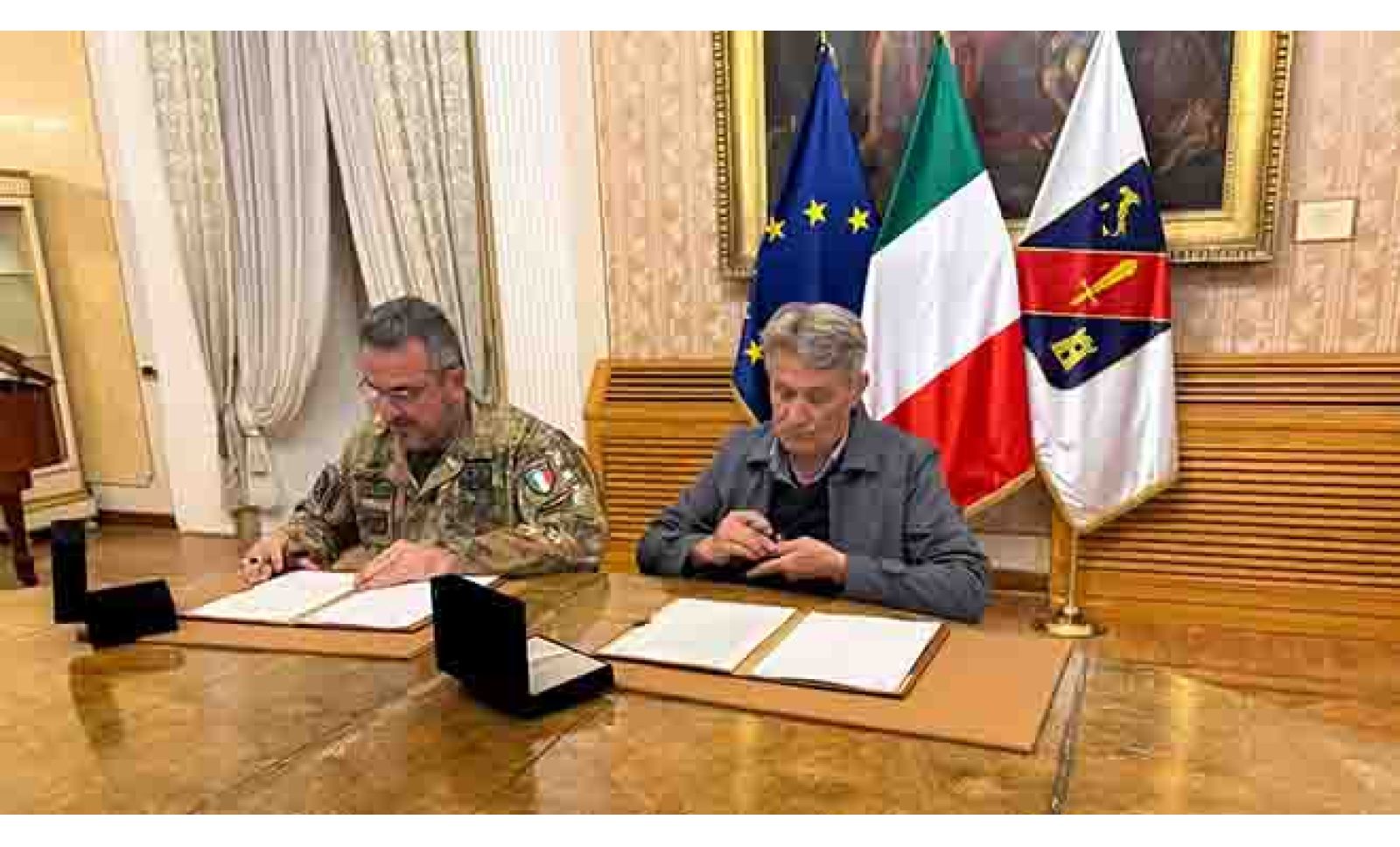 FIRMATA L'INTESA TRA ESERCITO E FCI CAMPANIA, IL VELODROMO ALBRICCI ...