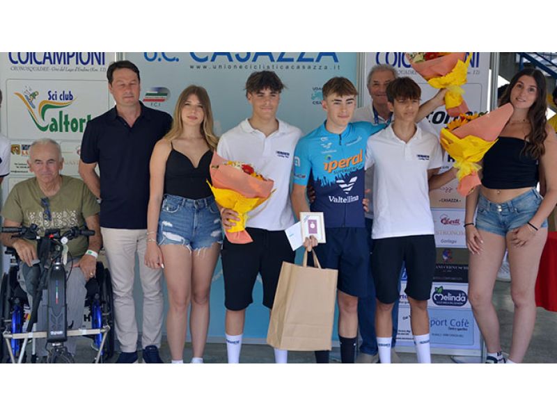 TROFEO COMUNE DI CASAZZA, FA FESTA IL VALTELLINESE RAMPONI