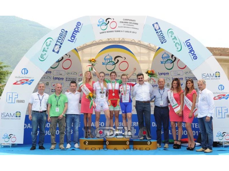 Tricolori: il titolo esordienti 2° anno alla veneta Laura Tomasi