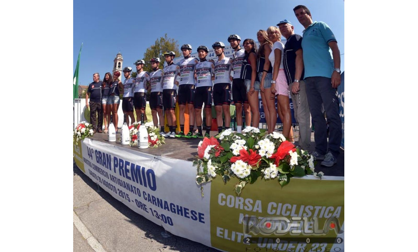 GP CARNAGHESE. Vittoria di Leo Basso a Carnago