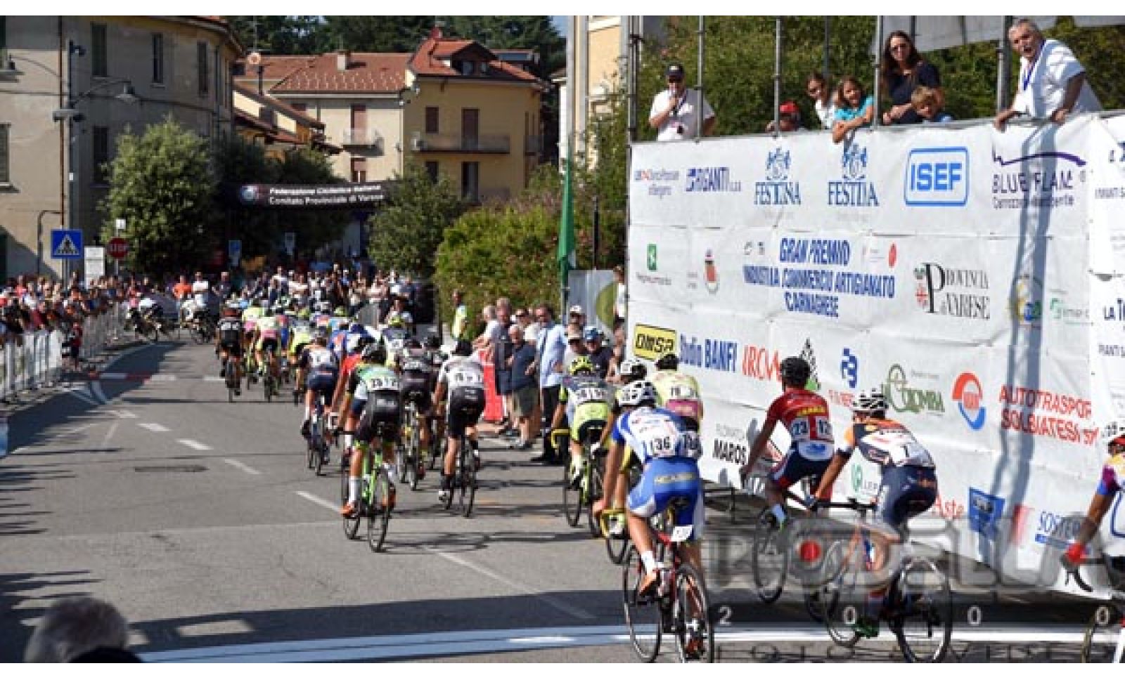 GP CARNAGHESE. Vittoria di Leo Basso a Carnago