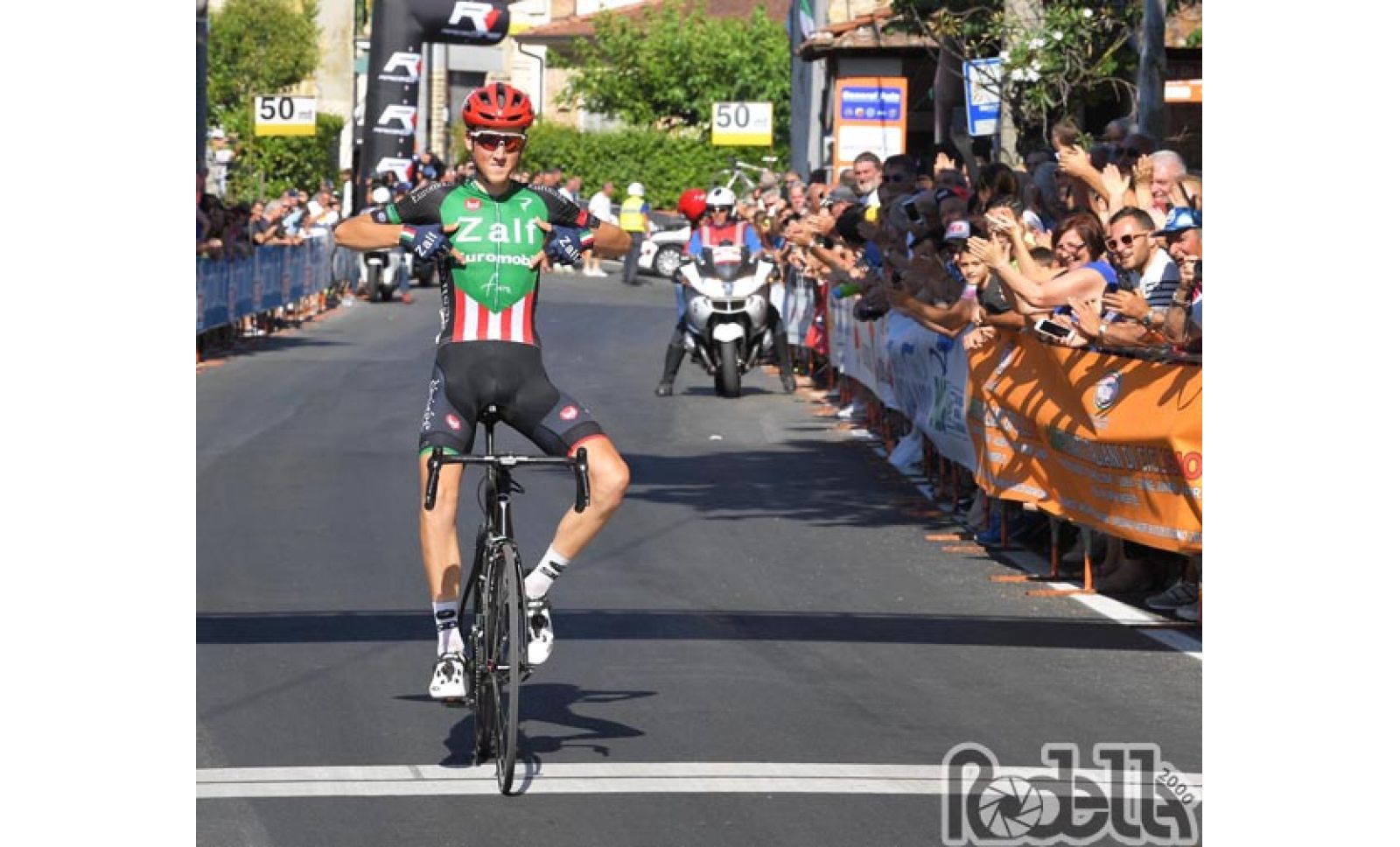 TRICOLORE U23. MARCO FRIGO (ZALF) CAMPIONE D'ITALIA