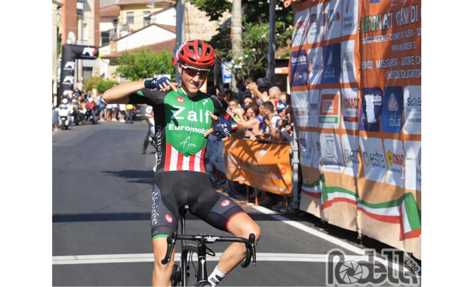 TRICOLORE U23. MARCO FRIGO (ZALF) CAMPIONE D'ITALIA