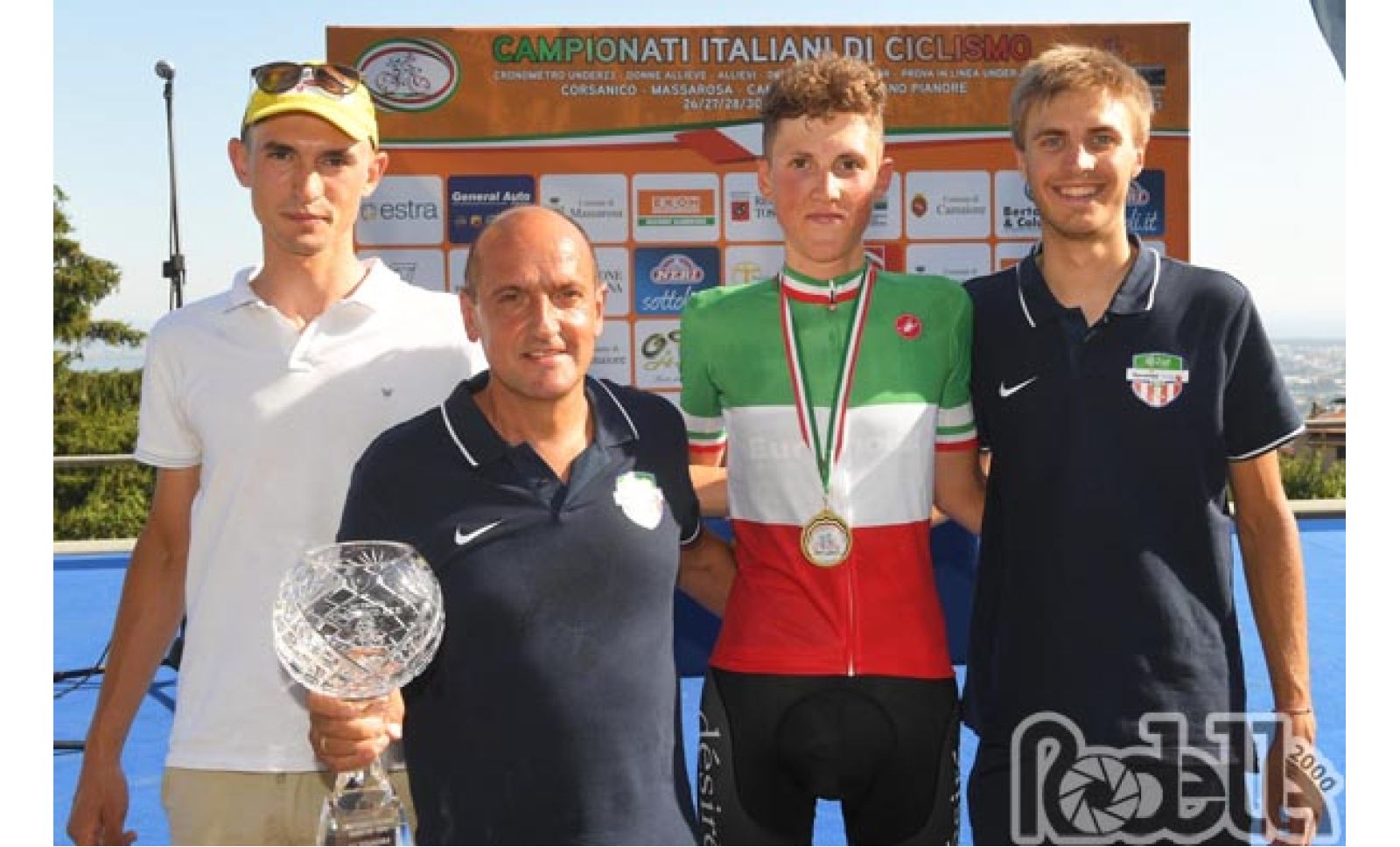 TRICOLORE U23. MARCO FRIGO (ZALF) CAMPIONE D'ITALIA