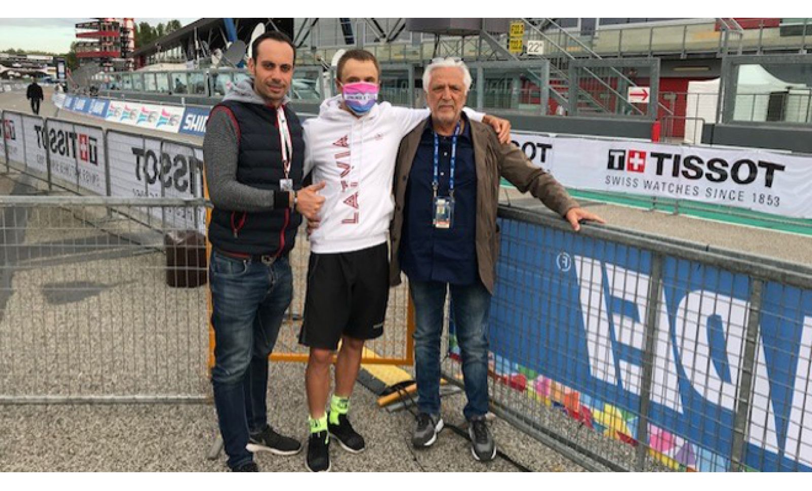 IMOLA, IVANO FANINI E' TORNATO SUL LUOGO... DEL TRIONFO