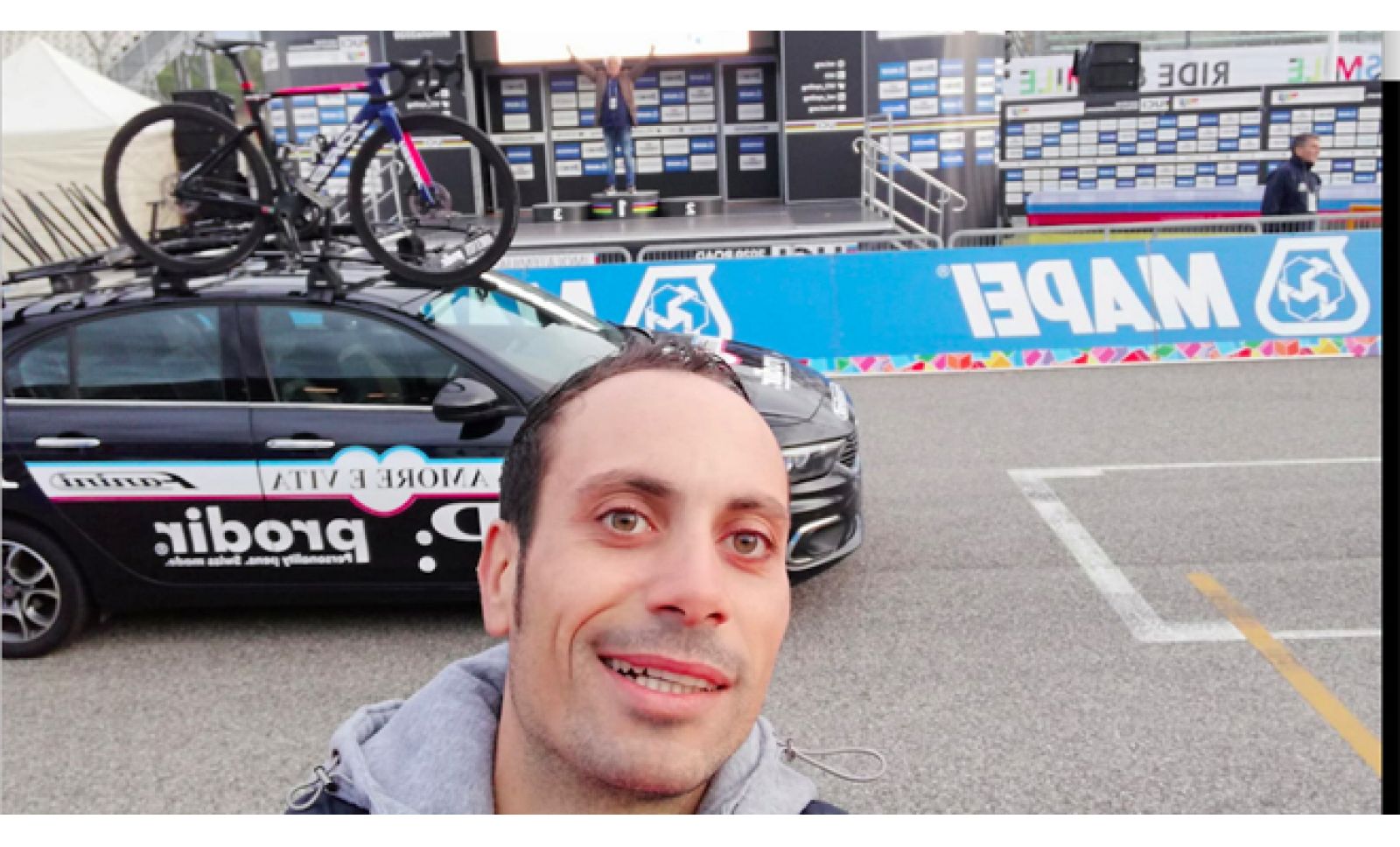 IMOLA, IVANO FANINI E' TORNATO SUL LUOGO... DEL TRIONFO