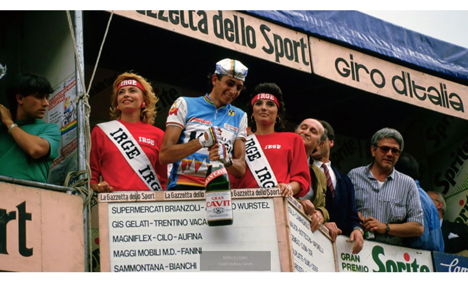 CHIOCCIOLI, FANINI E QUELL'IMPRESA AL GIRO DEL 1985. GALLERY