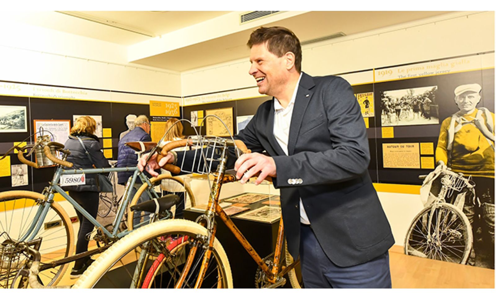 UNA GIORNATA IN GIALLO AL MUSEO DEL GHISALLO: INAUGURATA LA MOSTRA ...