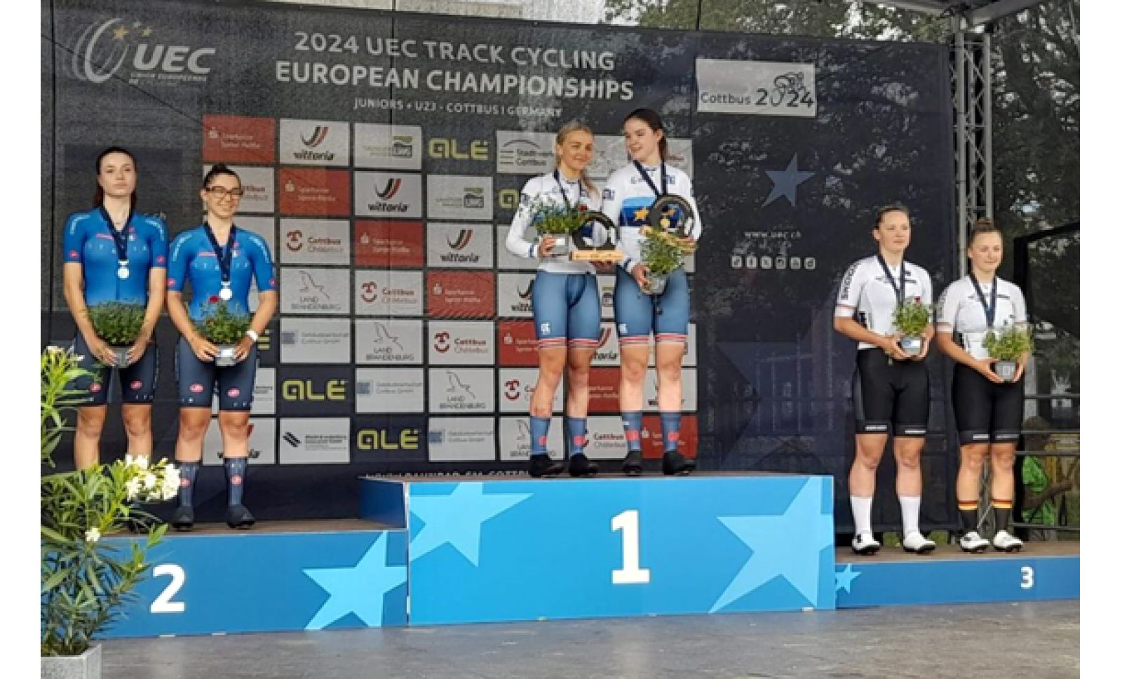 EUROPEI U23 E JUNIOR. EROS SPORZON-DAVIDE STELLA D'ORO NELLA MADISON ...