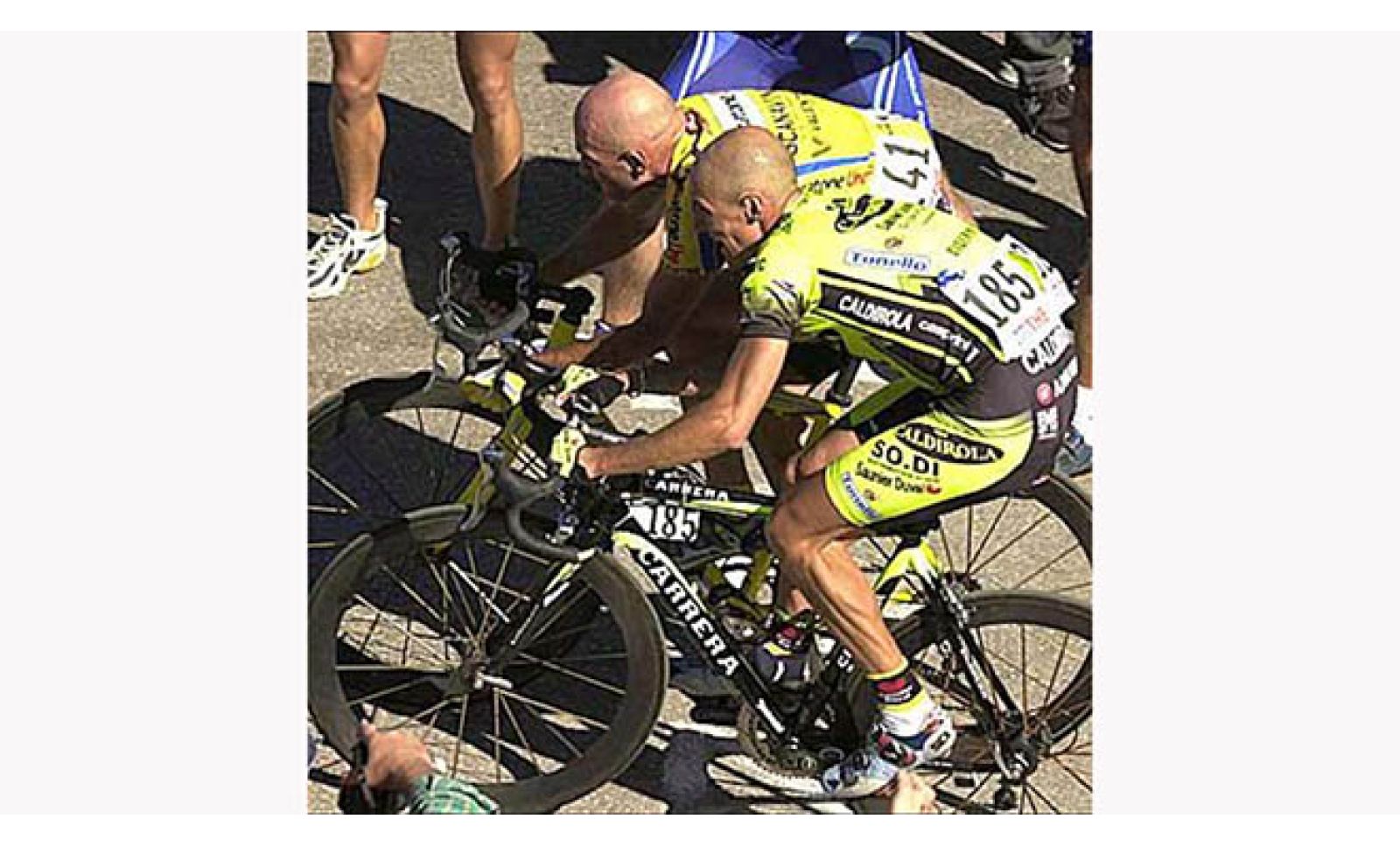 STEFANO GARZELLI TORNA A PEDALARE CON CARRERA