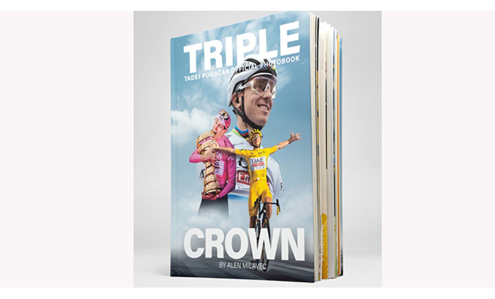 SCICON SPORTS E POGAČAR, ARRIVA IL PHOTOBOOK DELLA TRIPLE CROWN 2024 ...
